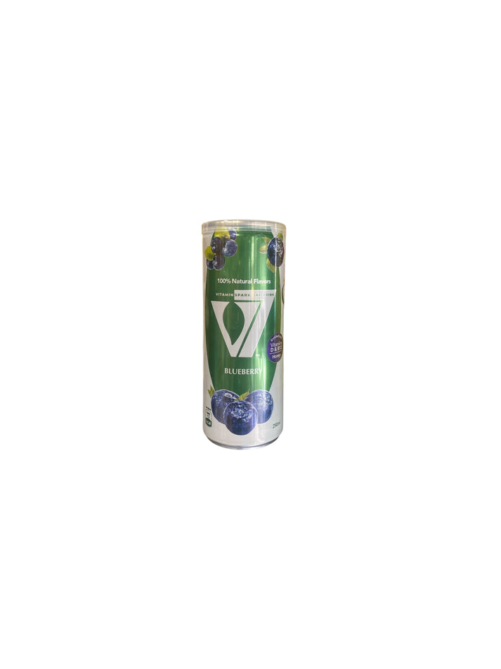 V7 Blueberry Malt 250ml (Pack de 6) – Boisson Égyptienne Gazeuse au Ma ...