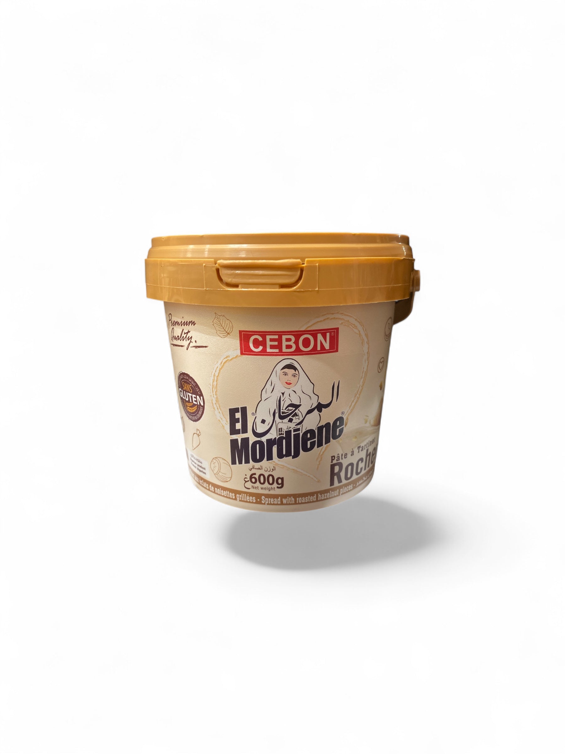 El Mordjene CEBON 600g – Pâte à Tartiner aux Noisettes Grillées Sans G ...