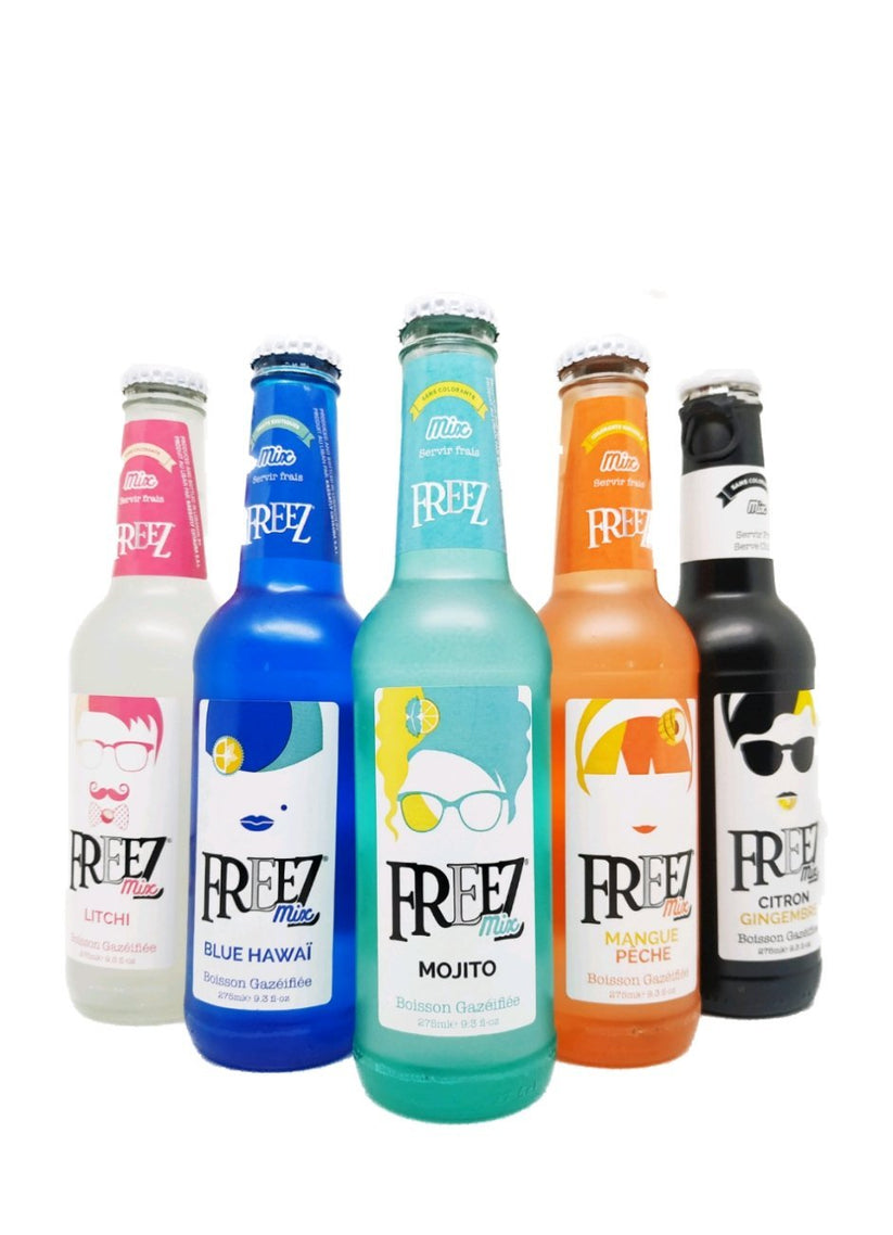 Freez Mix 275ml – Boisson Gazeuse Sans Alcool (Goûts Assortis) – Le ...