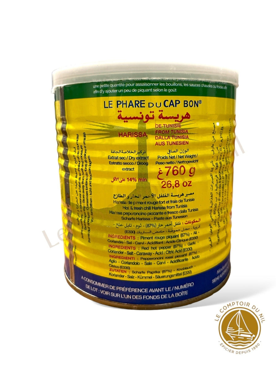 LE PHARE du CAP BON - Harissa – Le comptoir du Nil : produits orientaux ...
